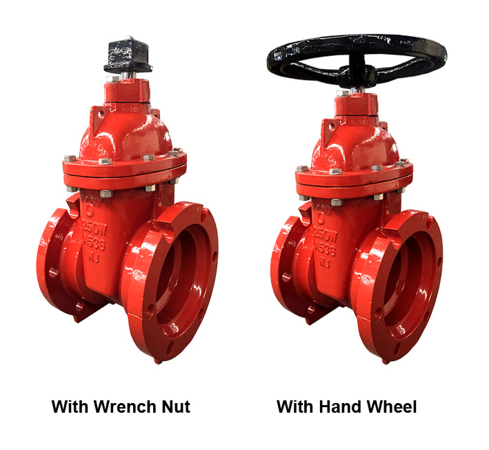 AWWA C509 Mechanical Joint Resilient NRS Gate Valve 250PSI (JHZ35XQ ...