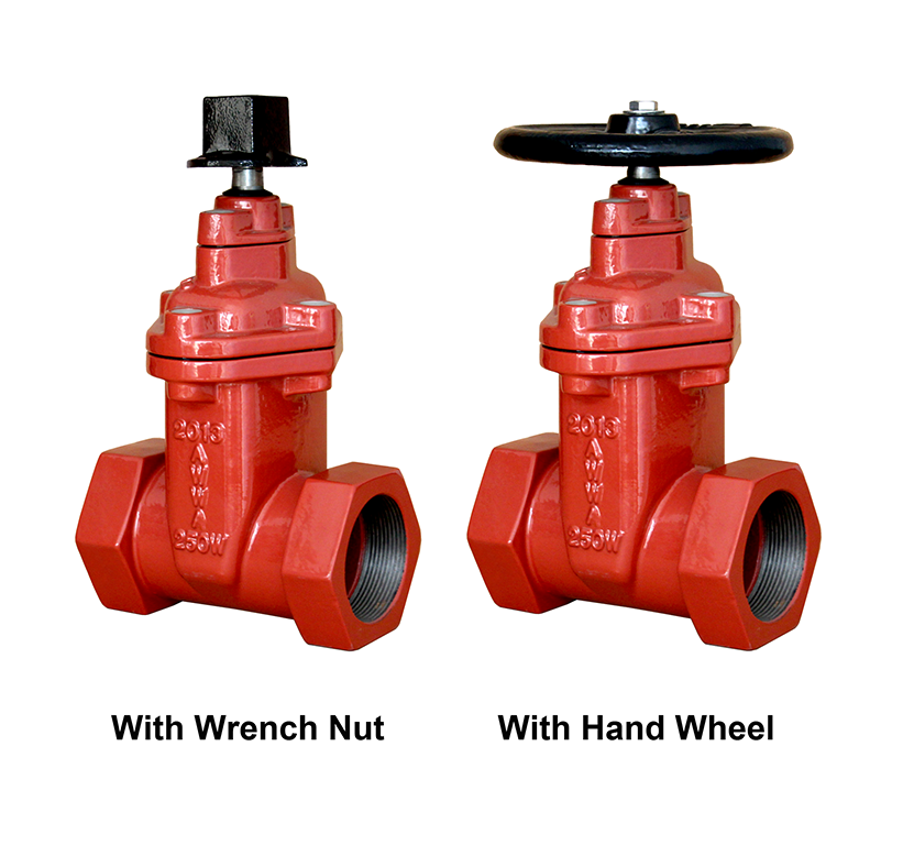 AWWA C515 NRS Thread End NRS Gate Valve (JQZ002) – Kinger Industry Inc