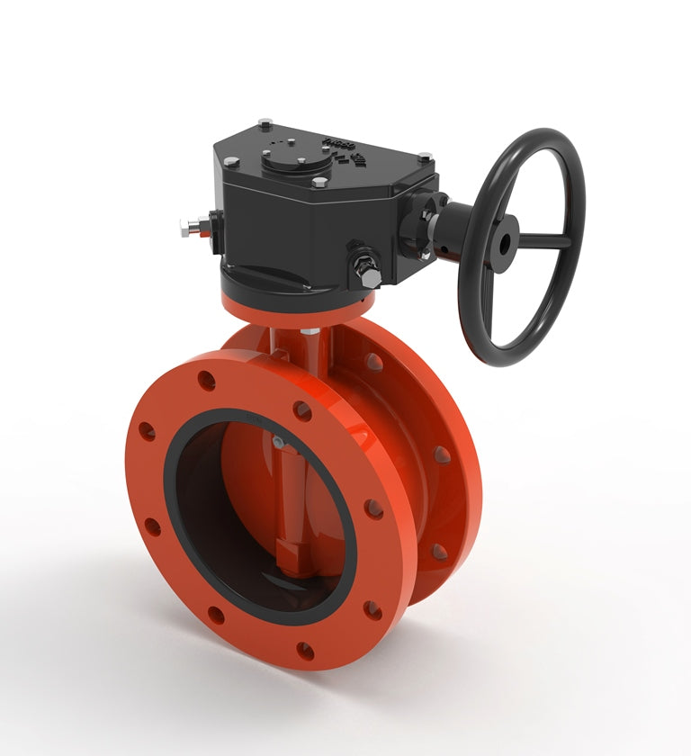 AWWA C504 Butterfly Valve FLG x FLG (KBFV150-FF) – Kinger Industry
