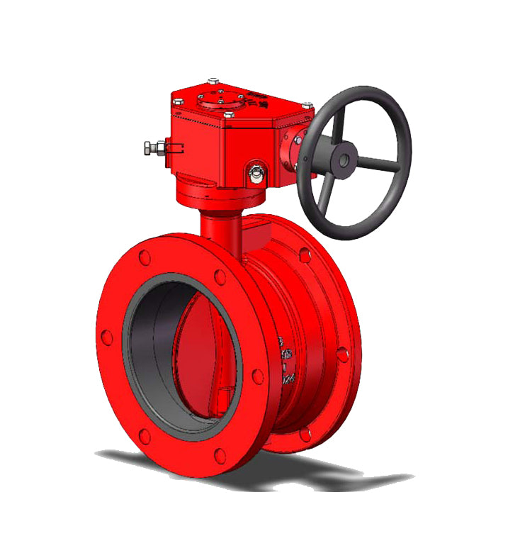 AWWA C504 Flanged xMechanical Joint Butterfly Valve(KBFV150-FM ...