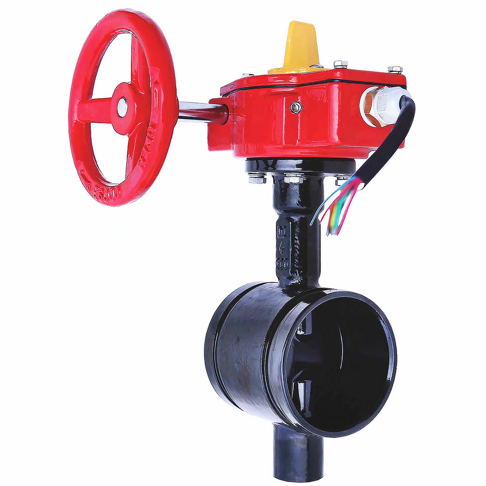 Grooved Butterfly Valve with Tamper Switch (JKDGD-381X/JKDGD-381Y ...
